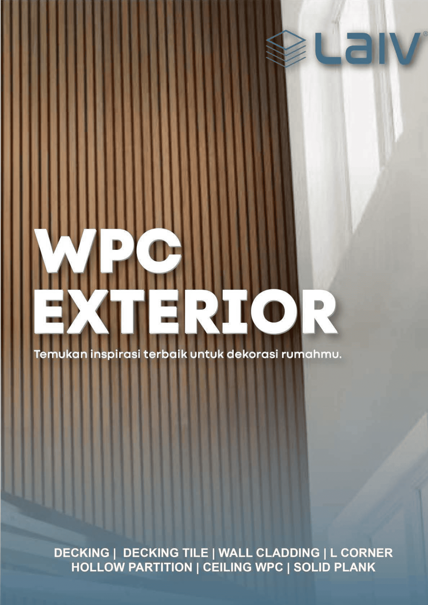 Wallpanel WPC Outdoor Cladding Laiv Ultrashild Tahan Panas 3M